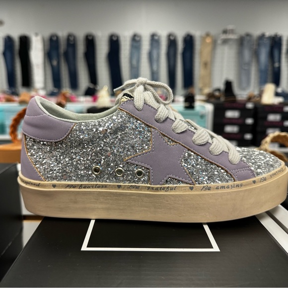 ShuShop | Shoes | Shu Shop Pixie Silver Sparkle | Poshmark